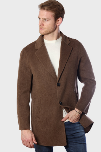 100% Cashmere & Merino Wool Coats For Men | Bellemere